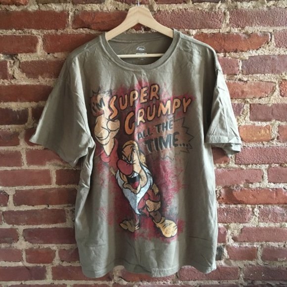 Disney | Shirts | Disney Grumpy Snow White Tee Xl | Poshmark